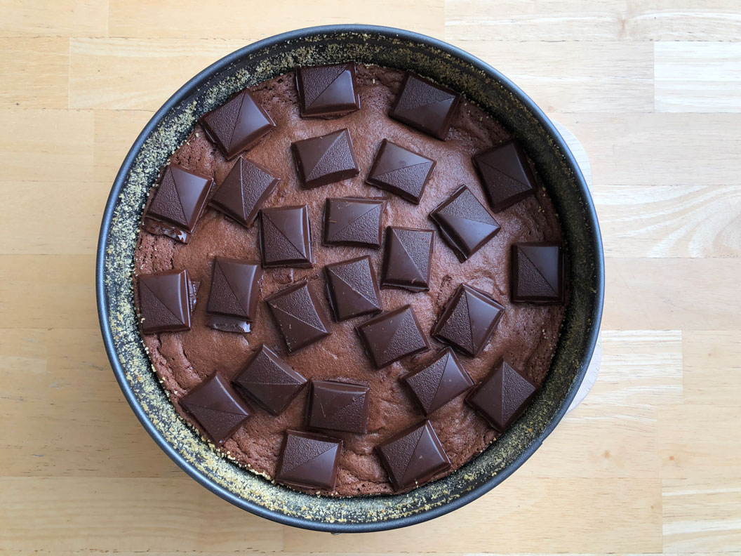 Swedish Sticky Mint Chocolate Cake | Teatime on the Porch