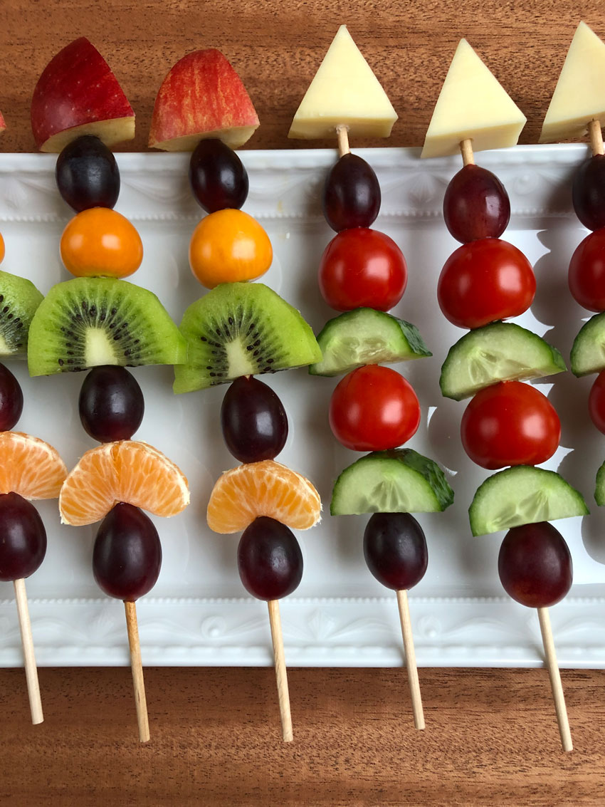 Fruit and Vegetable Rockets | Teatime on the Porch