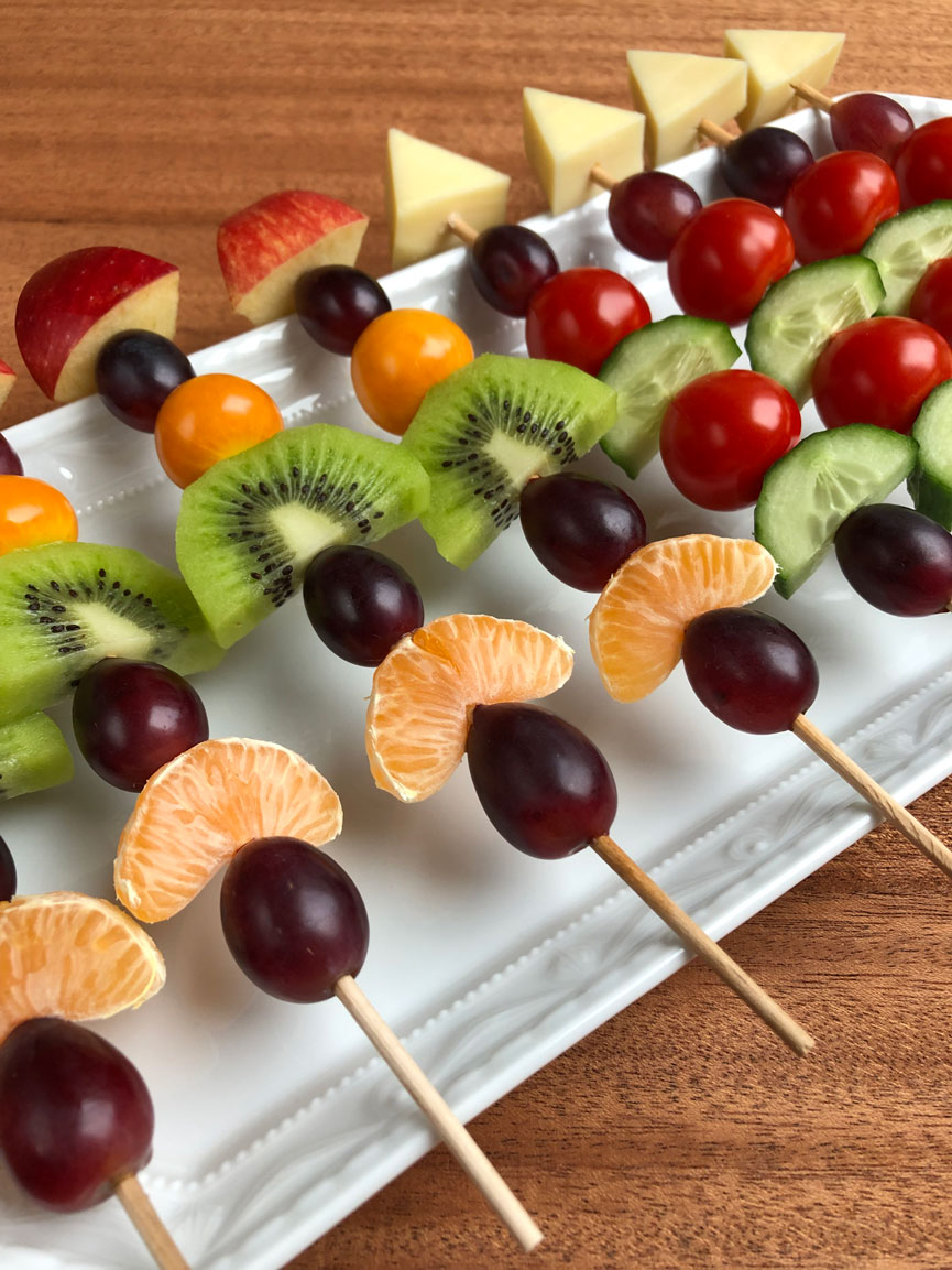 Fruit and Vegetable Rockets | Teatime on the Porch