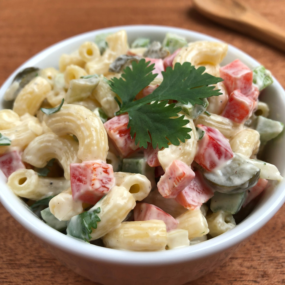 Classic Macaroni Salad | Teatime on the Porch